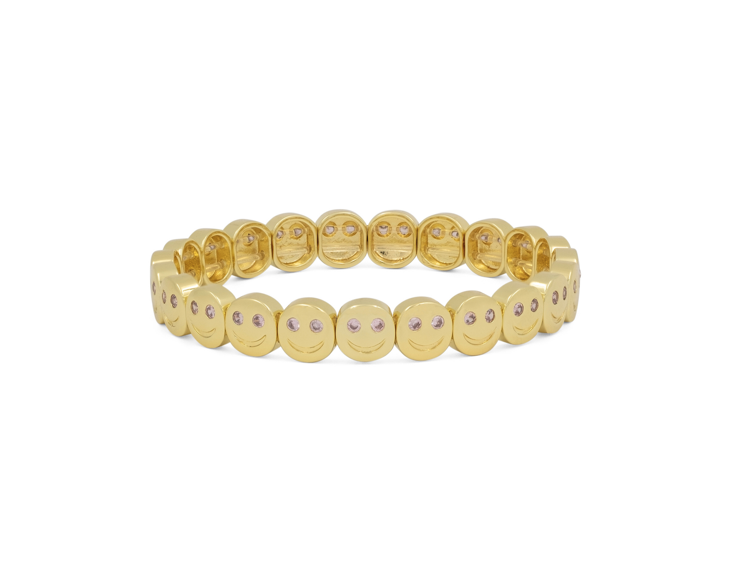 The Gemstone Smiley Face Bracelet | Lisa Gozlan Jewelry – lisa-gozlan-US