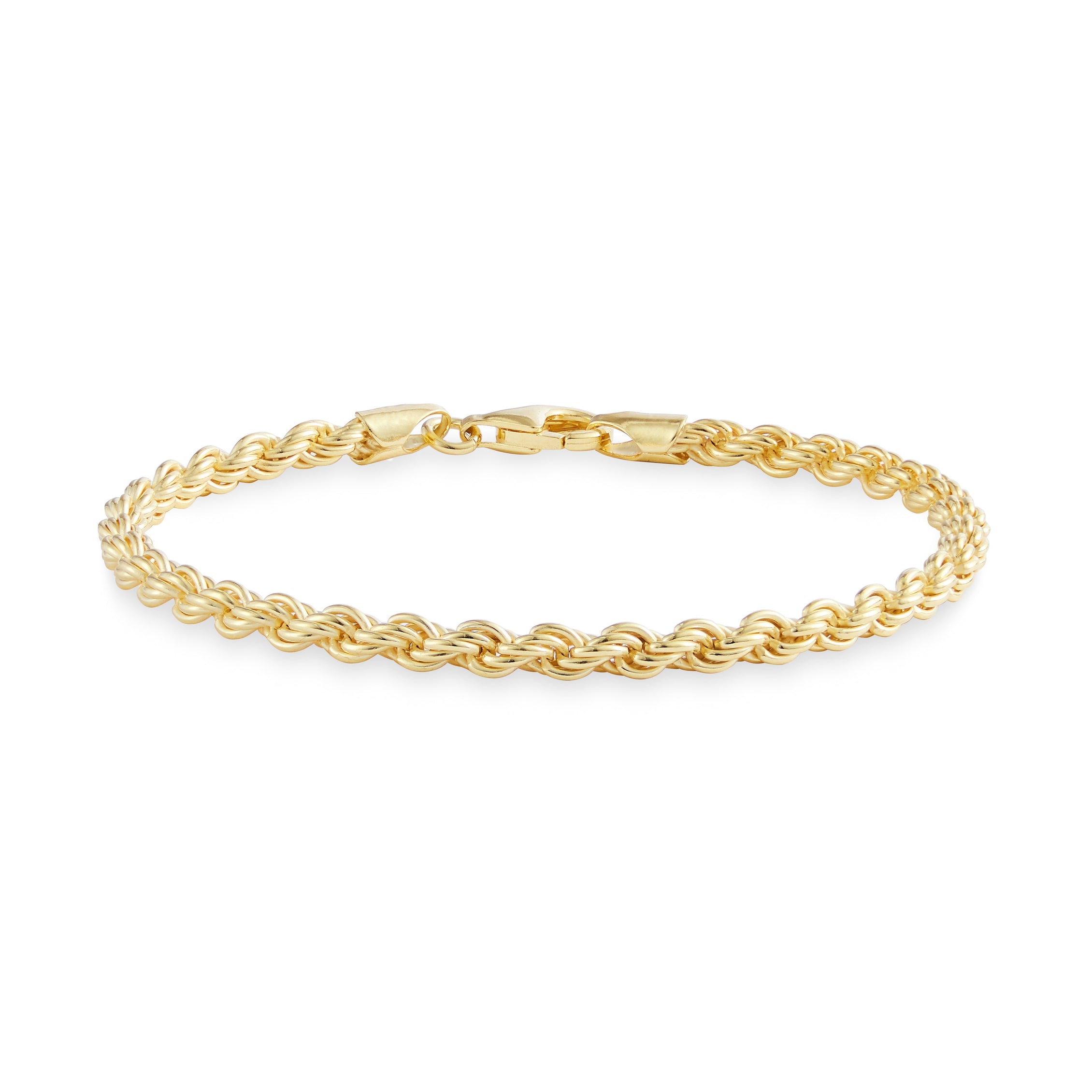 Mini Rope Chain Bracelet - Gold Vermeil - Lisa Gozlan – Lisa Gozlan US